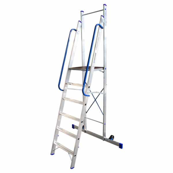 Inklapbare plateau-ladder - Alumexx