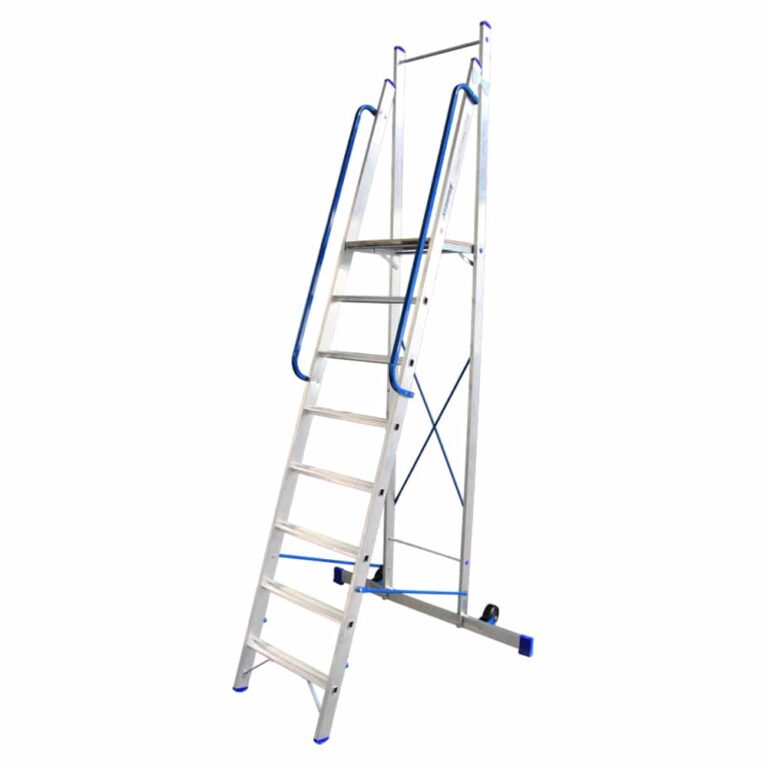 Inklapbare plateau-ladder - Alumexx